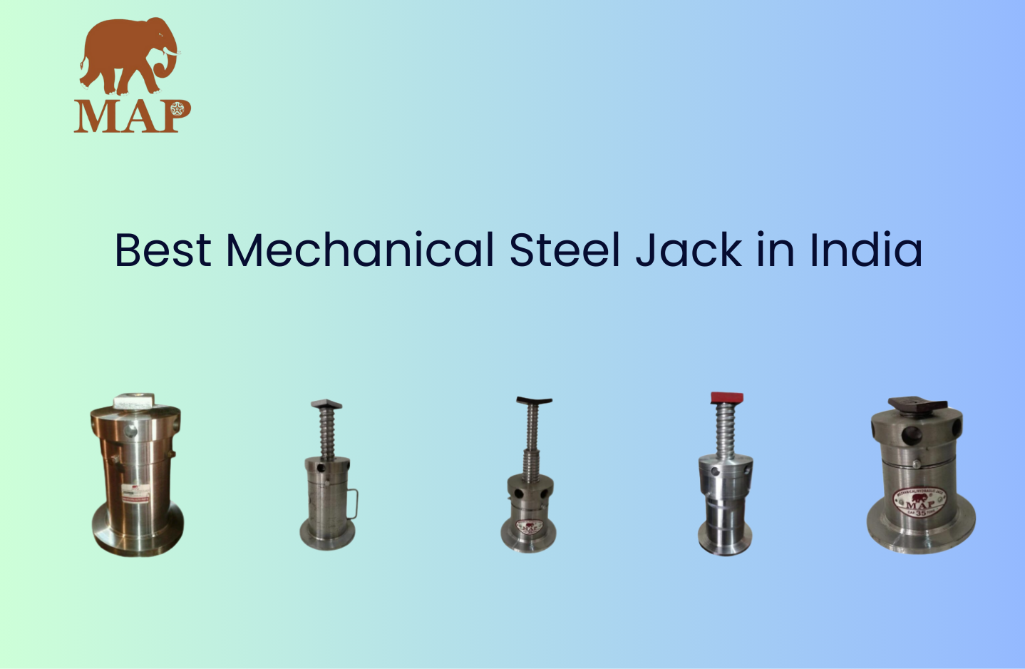 Best Mechanical Steel Jack in India | Mahendra Inds - mahendraindustries